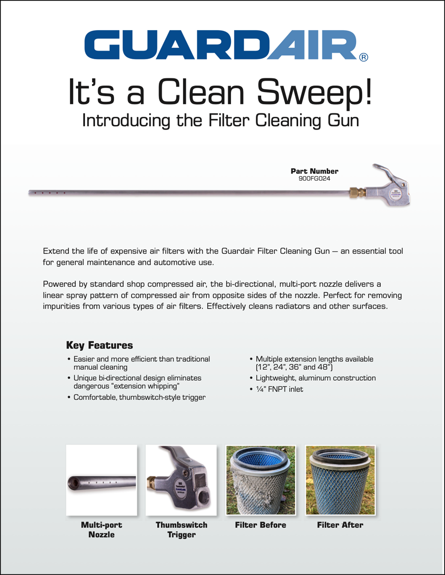 Product Literature - Radiator Gun Flyer — Guardair Corporation