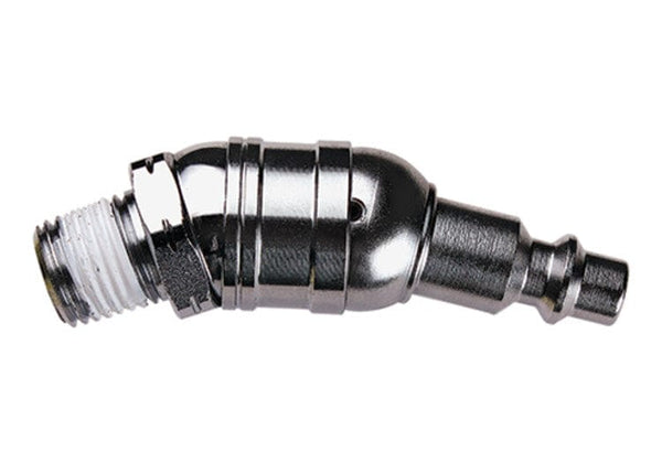 Flex-Angle Swivel Fitting - 1/4" NPT Inlet / 1/4" Industrial Interchan