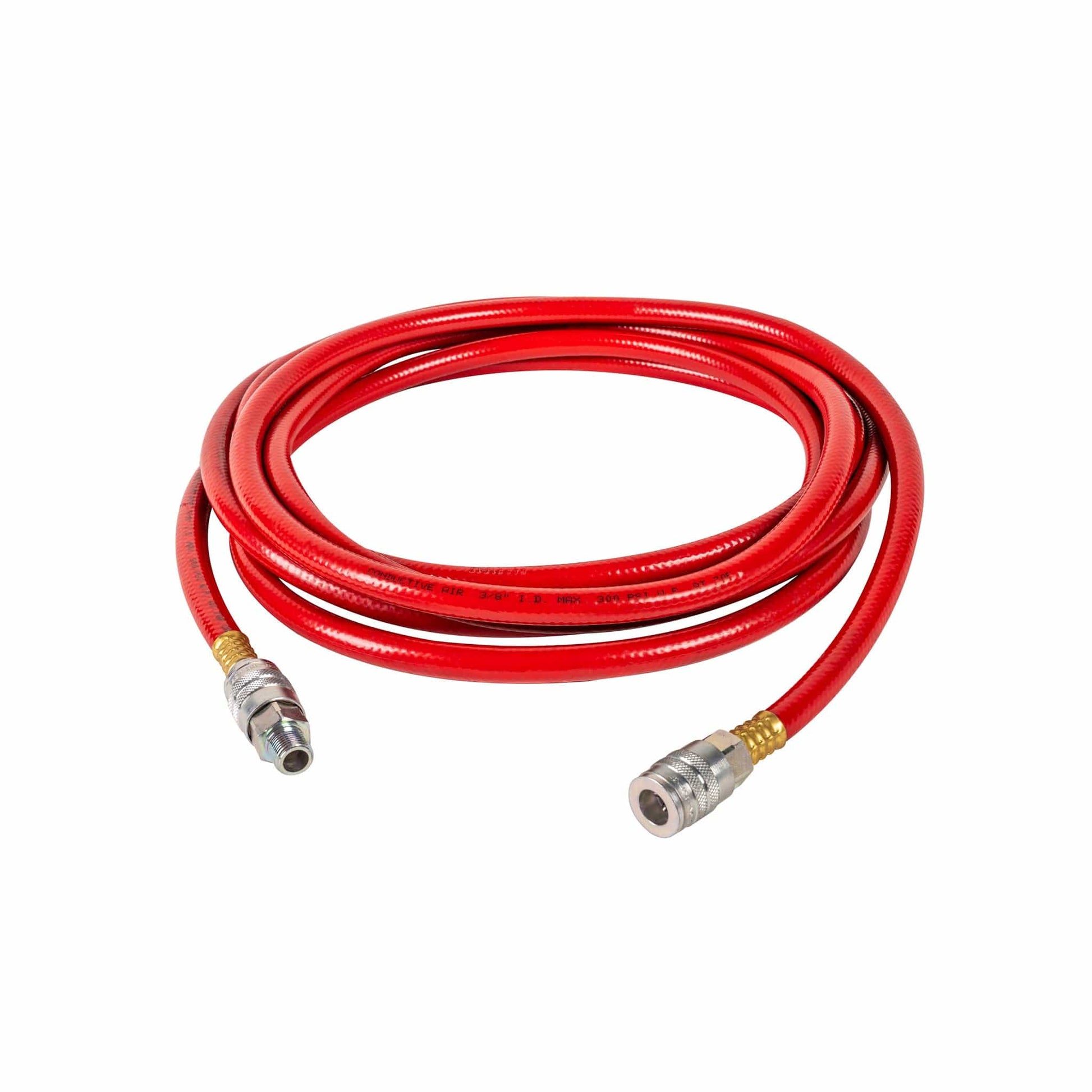 Static Conductive Air Hose Assembly - 3/8" ID x 25'